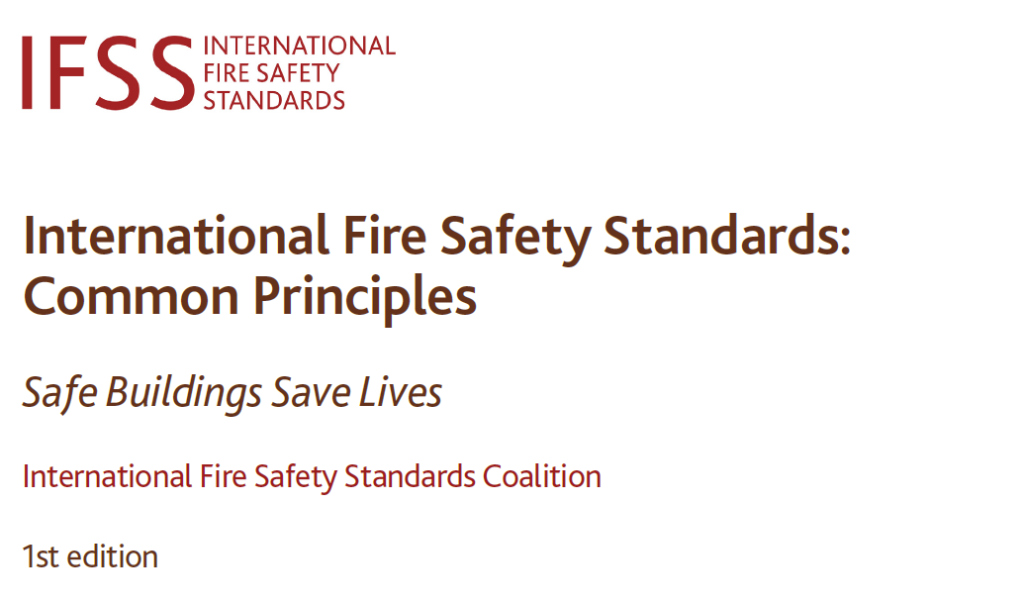 The International Fire Safety Standards coalition launched its common ...